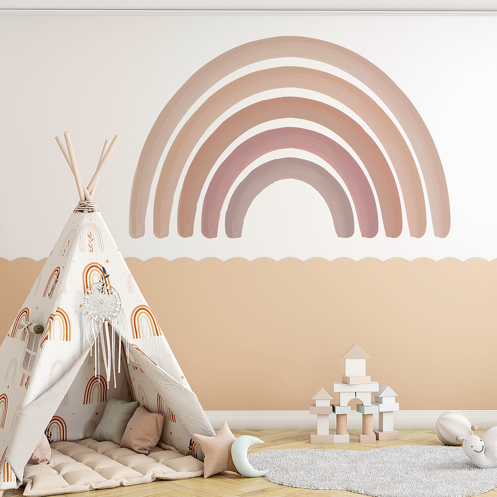 Adesivo Decorativo de Parede RAINBOW BOHO – STIXX® Adesivos Criativos